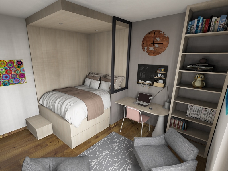 Architecture d'Intérieur 3D Version Réaliste 3D Optimisation d'une ...